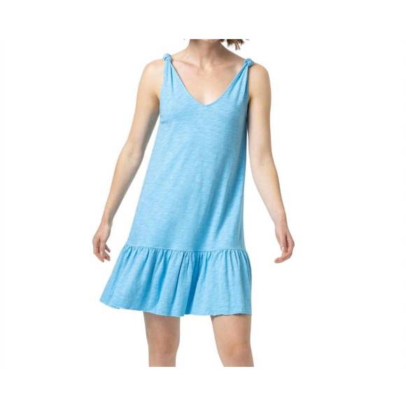 Lilla P | Dresses | New Lilla P Knotted Peplum Dress In Capri | Poshmark